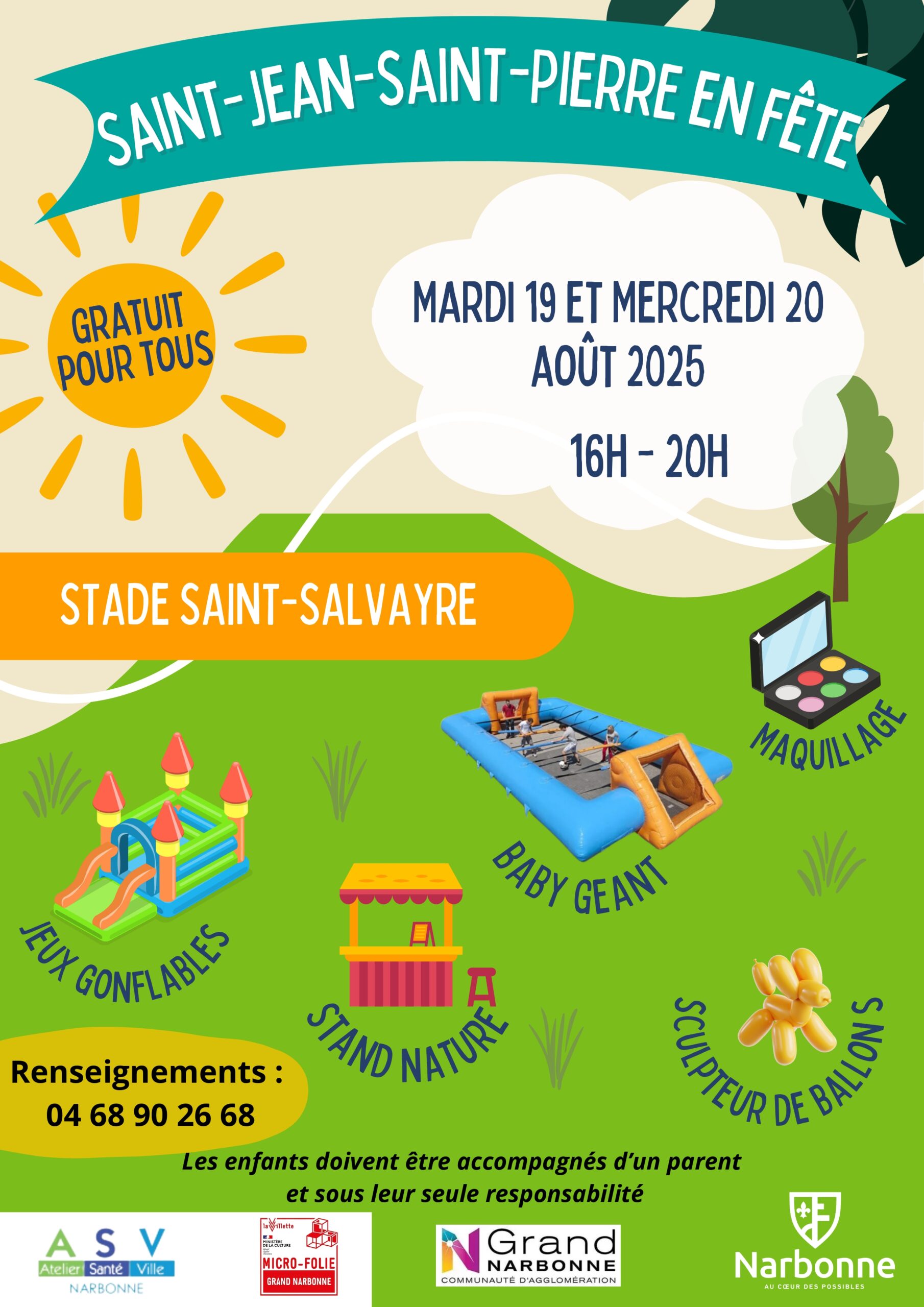 🎉 Saint Jean Saint Pierre en fête à Narbonne les 19 et 20 août ! - Alogea